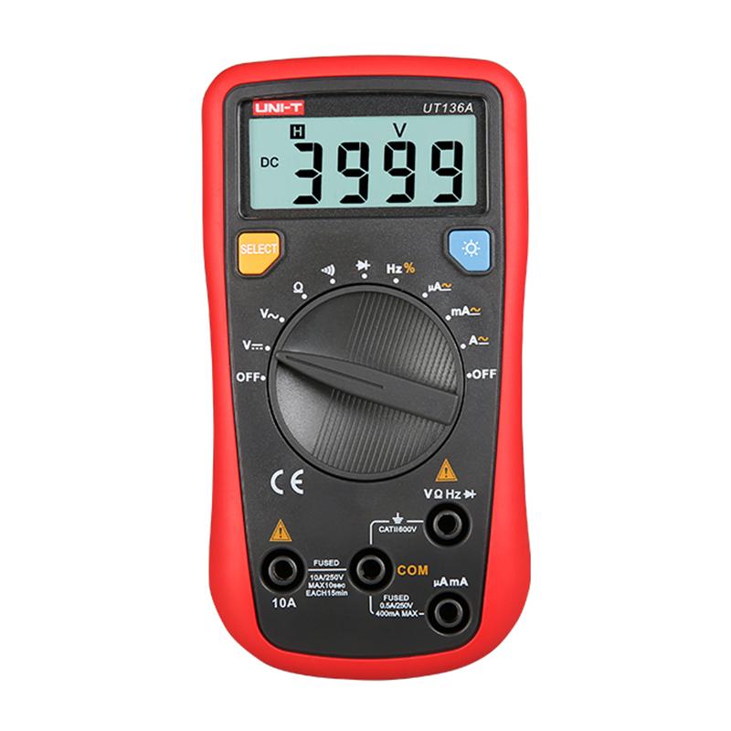 UNI-T UT136A Handheld Automatic Range Digital Multimeter - Figure ...