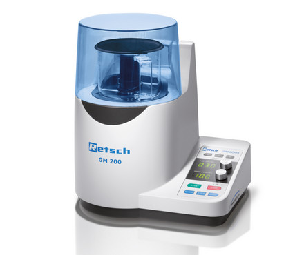 【德国Retsch GRINDOMIX GM 200 刀式混和研磨仪 出料粒度