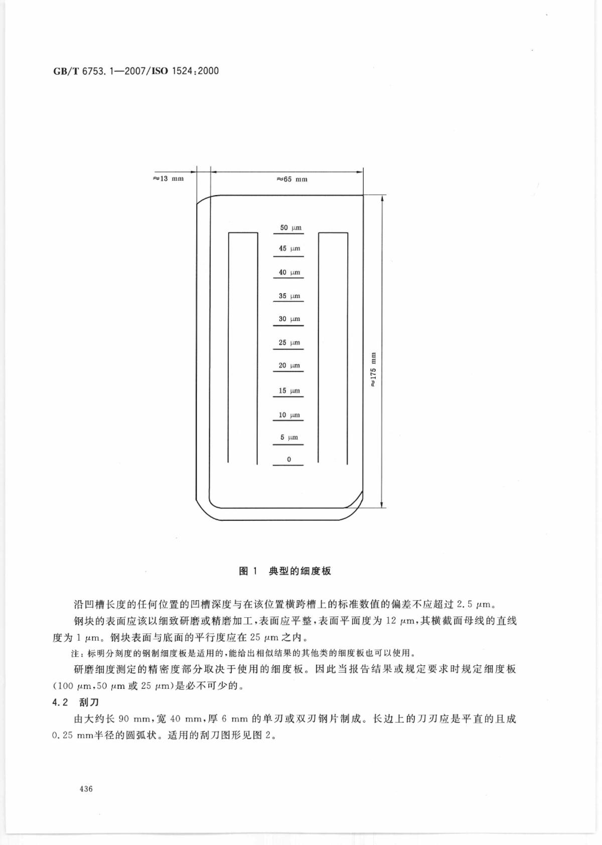 ISO 1524-2000 《色漆 、清漆和印刷油墨 研磨细度的测定》 - 检测标准【南北潮商城】