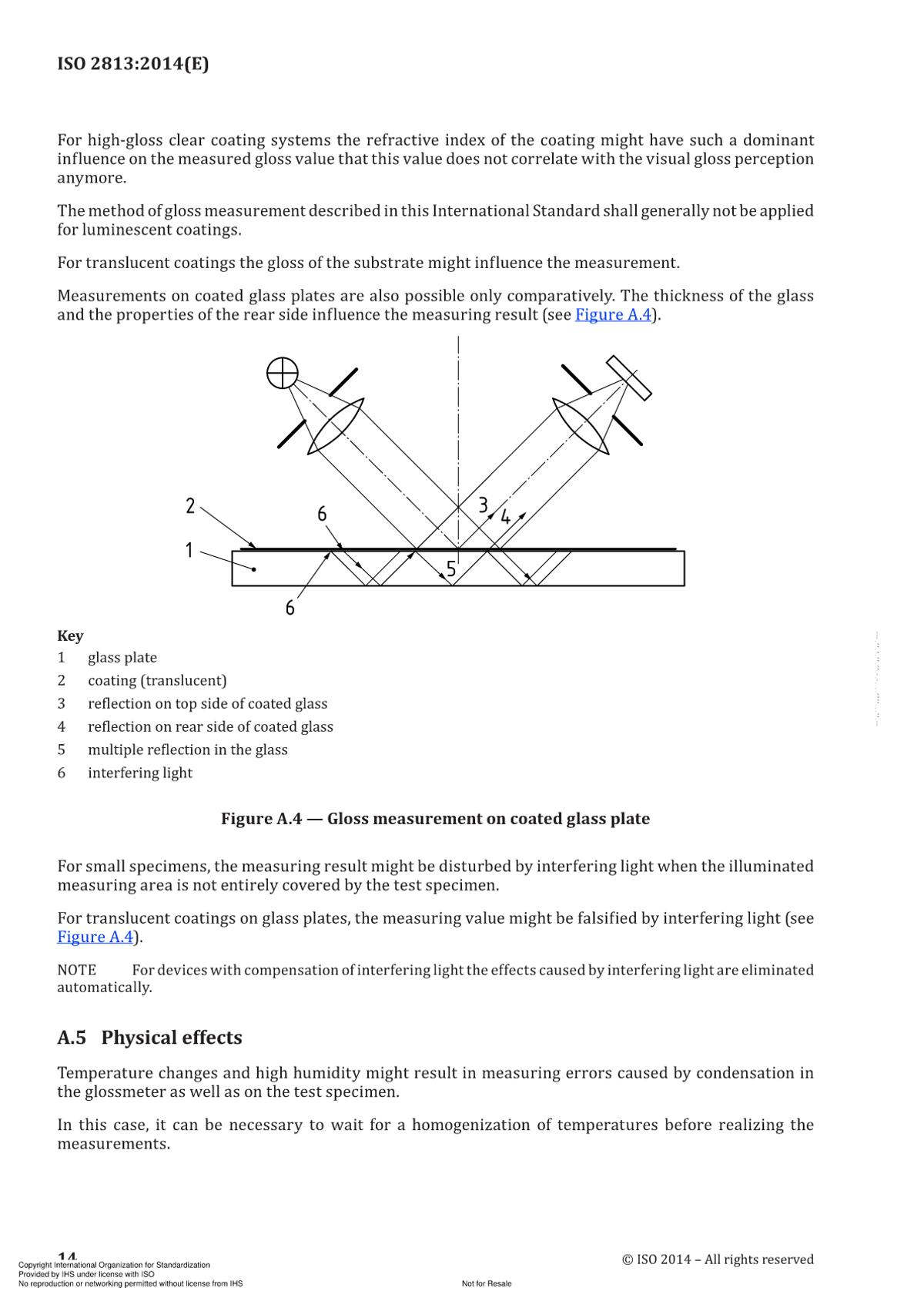 ISO 2813-2014 《色漆和清漆.非金属漆膜镜面在20°,60°和85°时光泽的测定》 - 检测标准【南北潮商城】