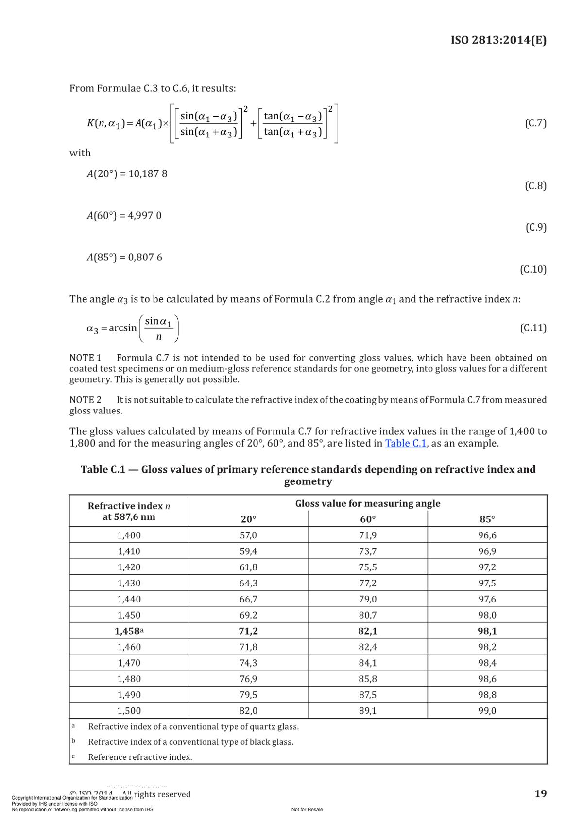 ISO 2813-2014 《色漆和清漆.非金属漆膜镜面在20°,60°和85°时光泽的测定》 - 检测标准【南北潮商城】