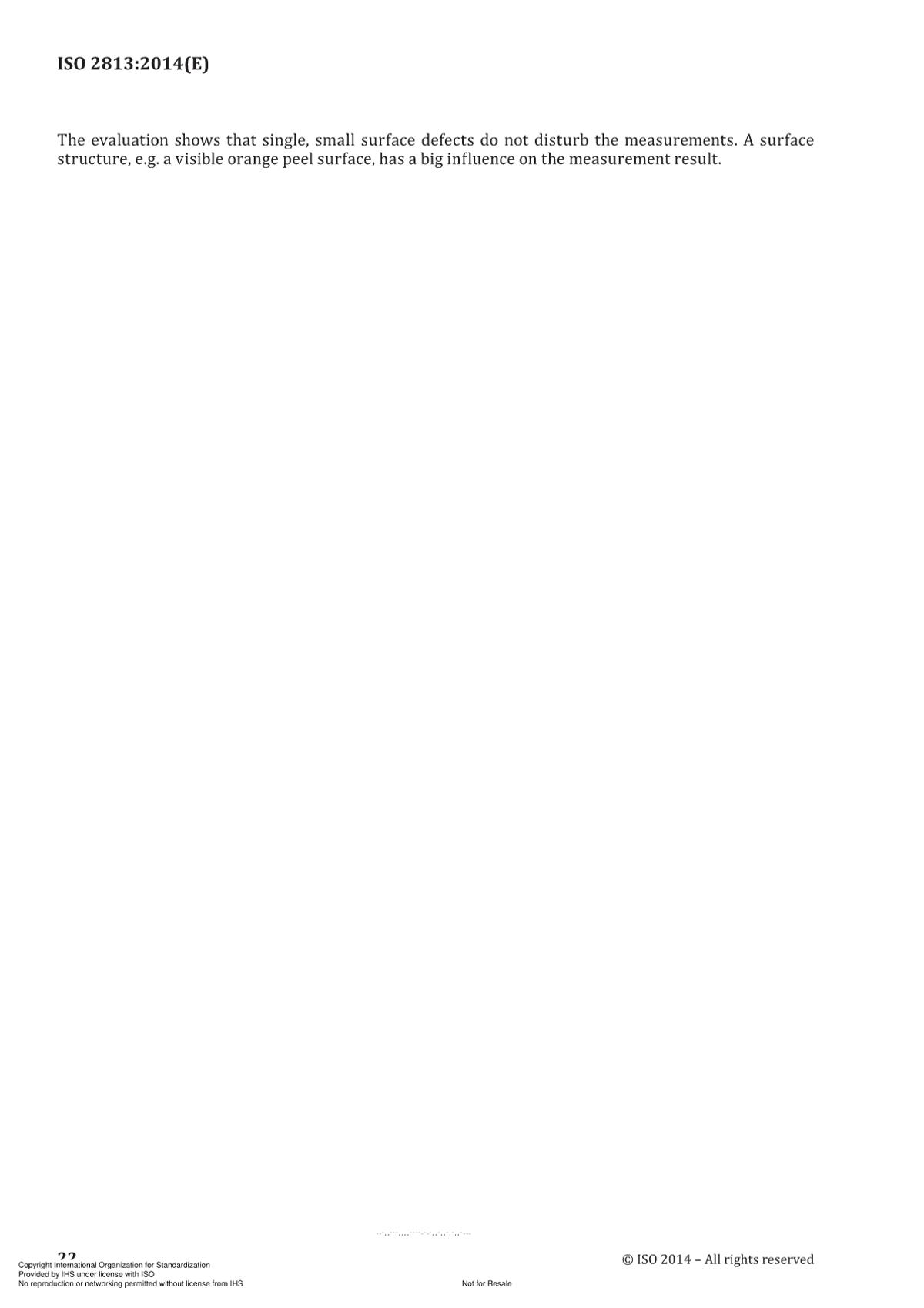 ISO 2813-2014 《色漆和清漆.非金属漆膜镜面在20°,60°和85°时光泽的测定》 - 检测标准【南北潮商城】