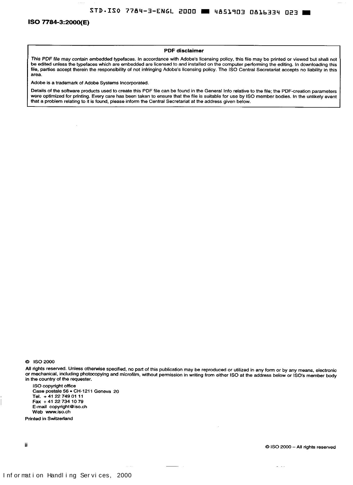 ISO 7784-3-2000 《色漆和清漆 耐磨性的测量 第 3 部分 ：往复运动试板法》 - 检测标准【南北潮商城】
