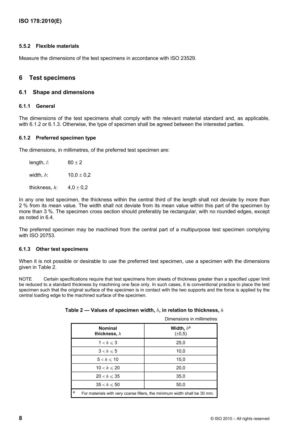 ISO 178-2010 《塑料 弯曲性能的测定》 - 检测标准【南北潮商城】