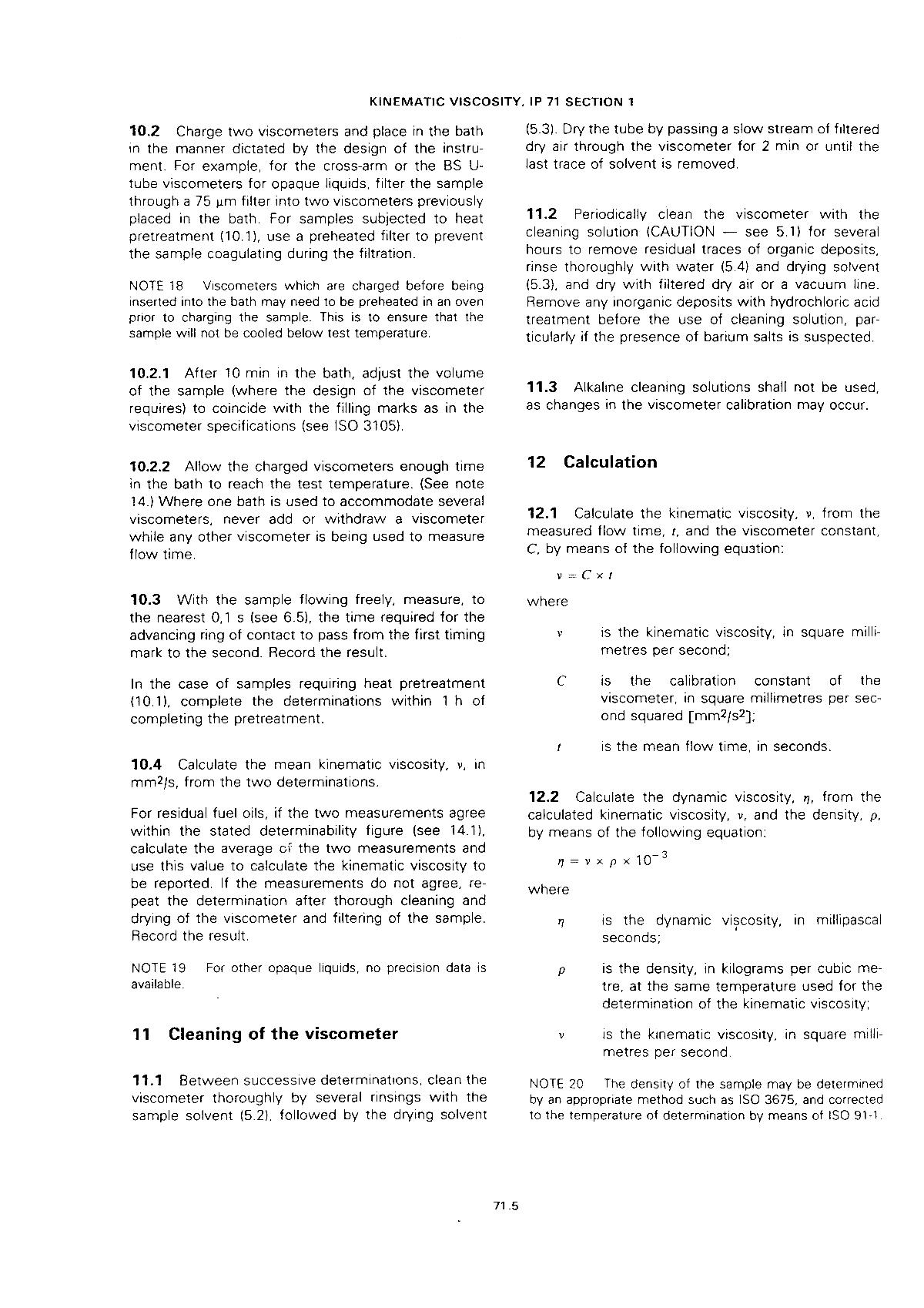 ISO 3104-1996 《石油及其产品的试验方法.石油产品.透明和不透明液体.运动粘度的测定和动力粘度的计算》 - 检测标准【南北潮商城】