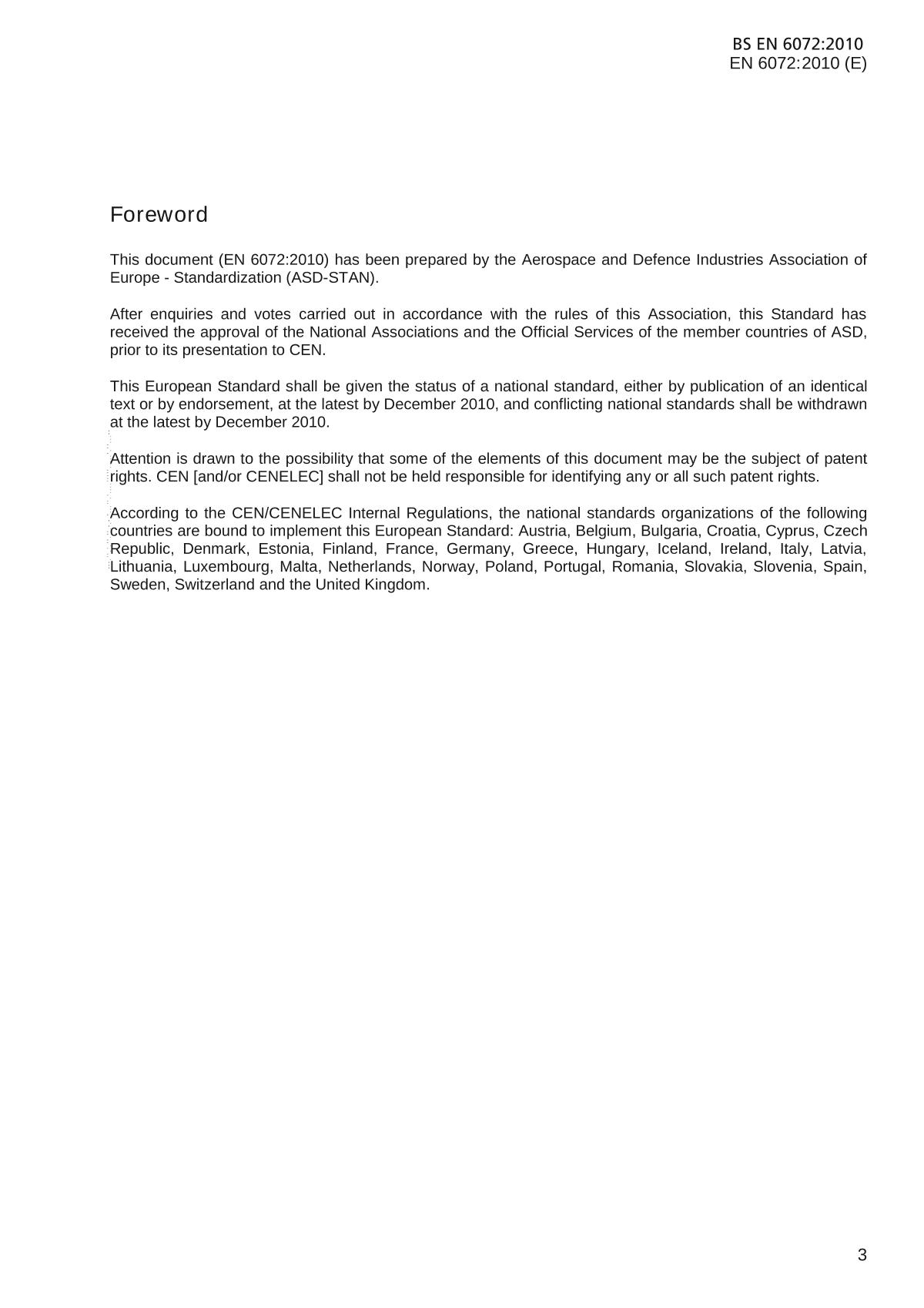 BS EN 6072-2010 《航空航天系列.金属材料.试验方法.横幅疲劳试验》 - 检测标准【南北潮商城】