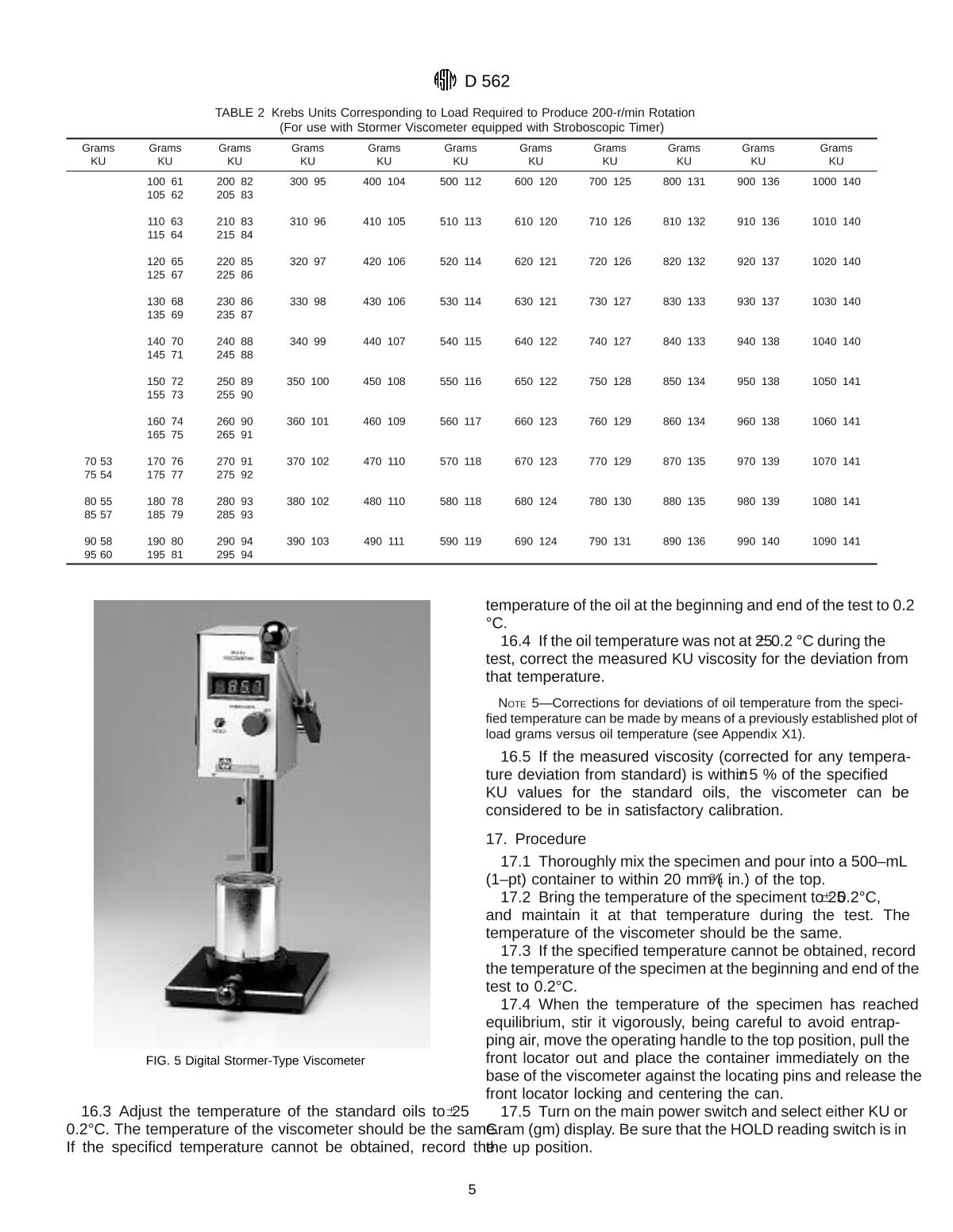 ASTM D562-01-2010 《斯氏粘度计测定涂料稠度的试验方法》 - 检测标准【南北潮商城】