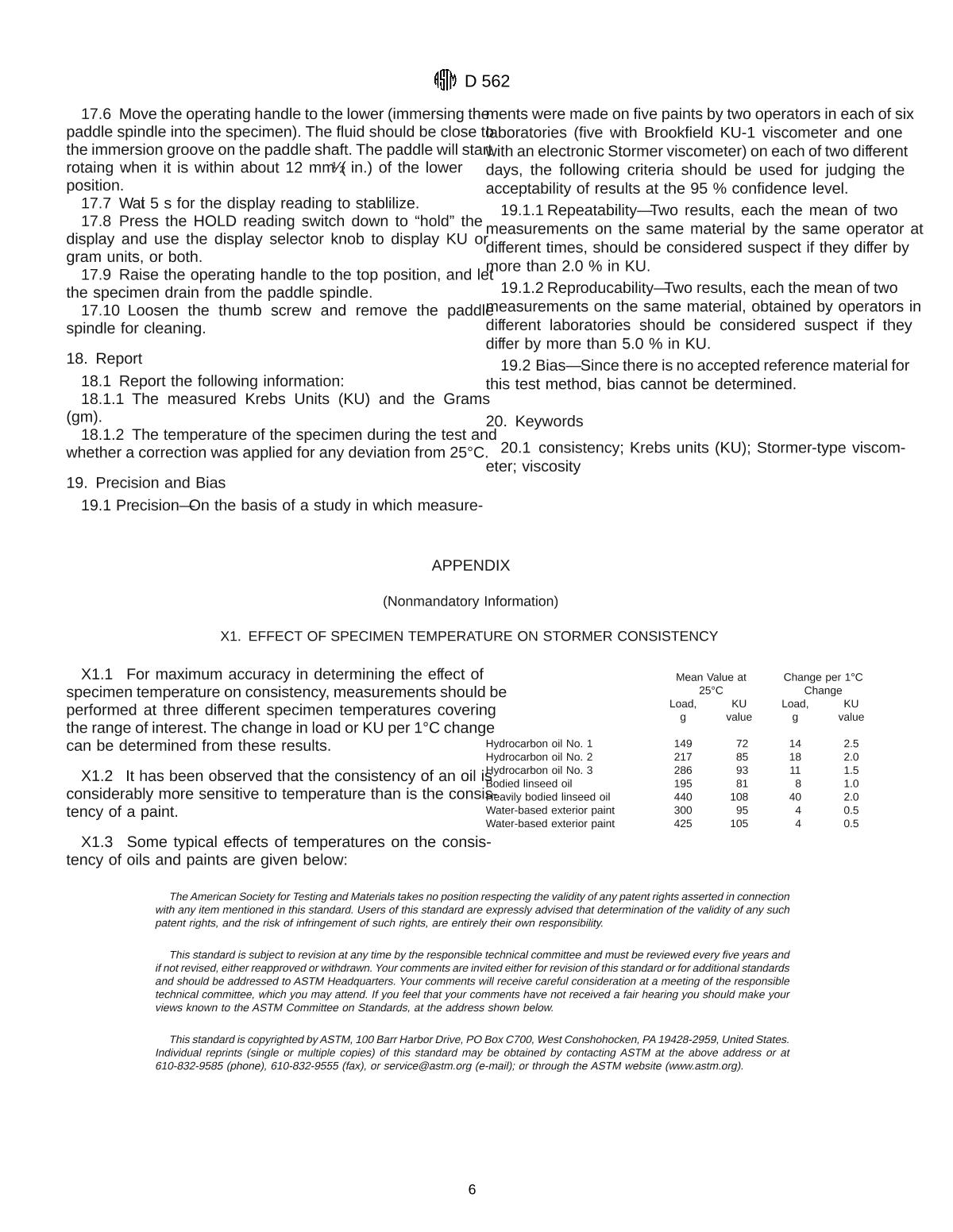 ASTM D562-01-2010 《斯氏粘度计测定涂料稠度的试验方法》 - 检测标准【南北潮商城】