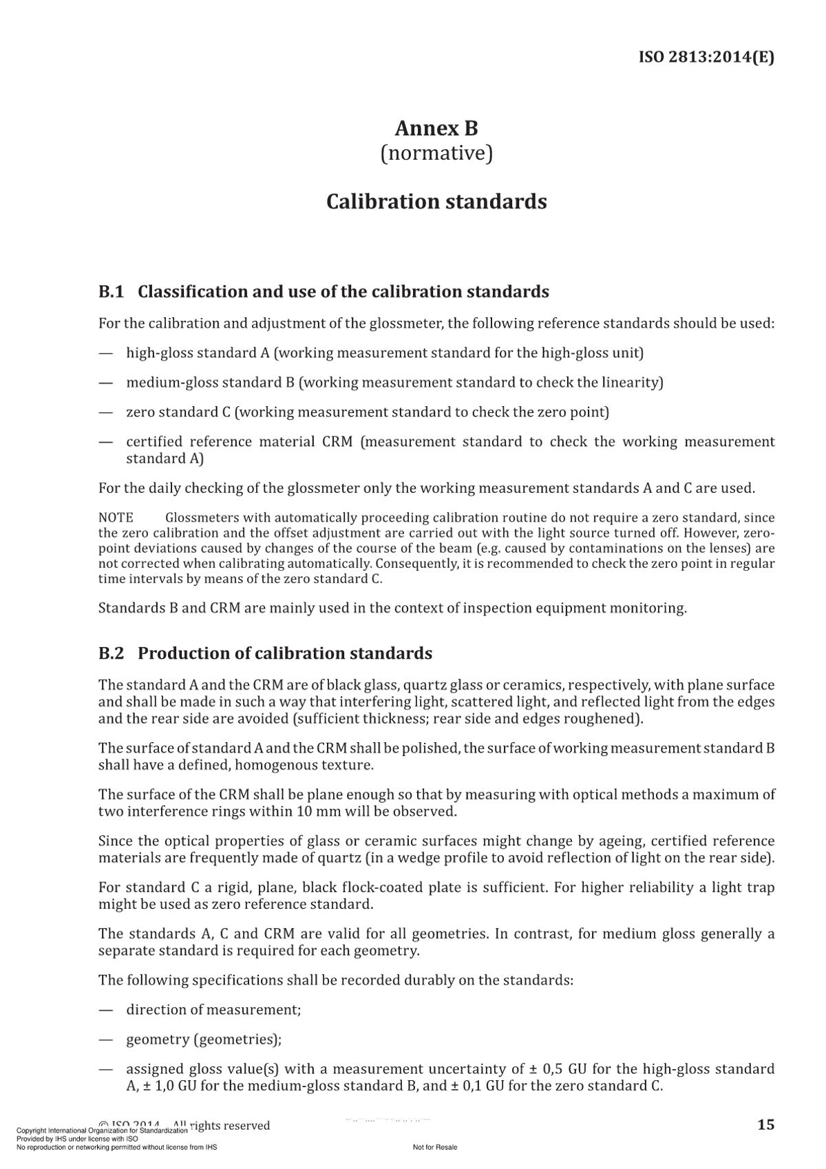 ISO 2813-2014 《色漆和清漆-在20°、60°和85°非金属色漆漆膜镜面光泽的测定》 - 检测标准【南北潮商城】