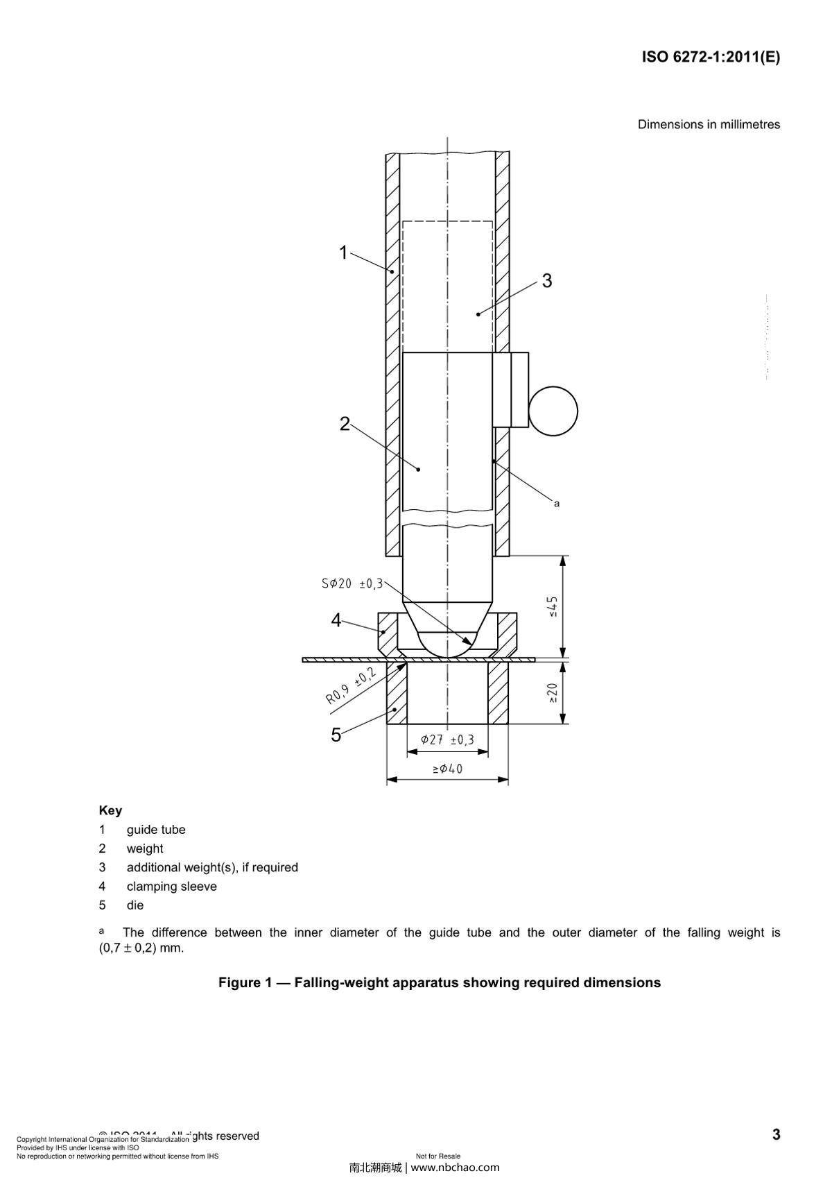 ISO 6272-1-2011 《色漆和清漆-落锤试验》 - 检测标准【南北潮商城】