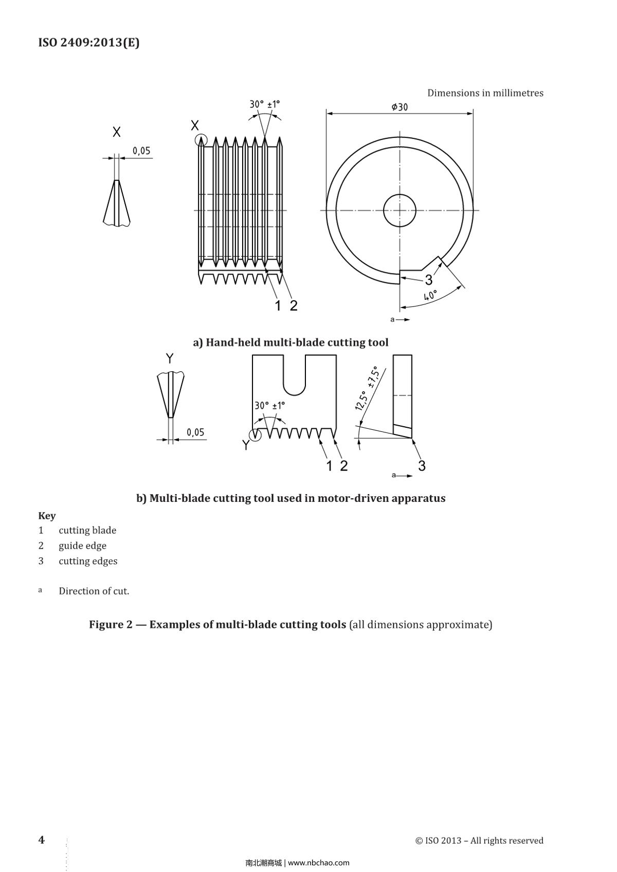 ISO 2409-2013 《色漆和清漆划格试验》 - 检测标准【南北潮商城】