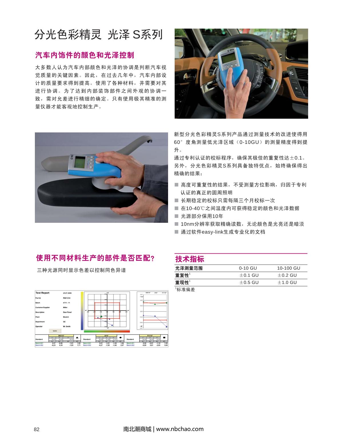 BYKBYK 6801分光色彩精灵产品说明书_南北潮商城