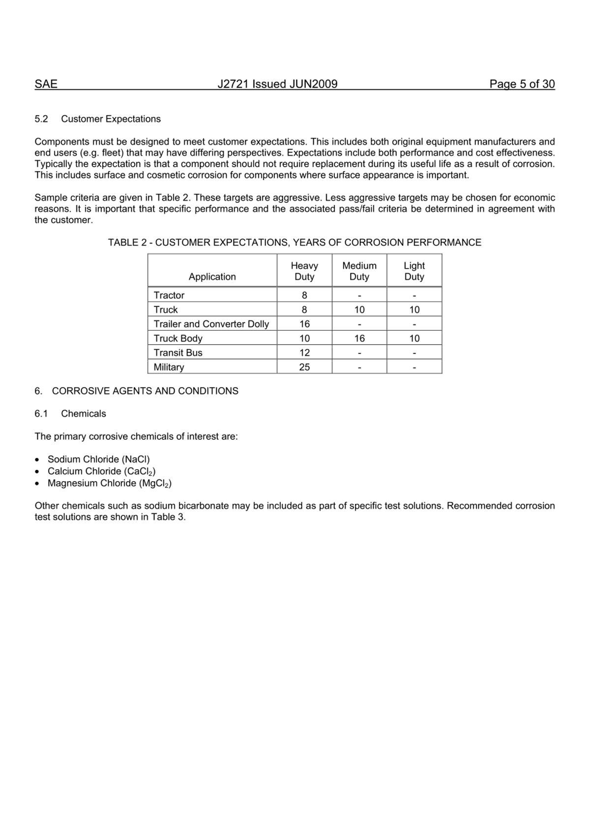 SAE J2721-2009 《盐雾测试》 - 检测标准【南北潮商城】