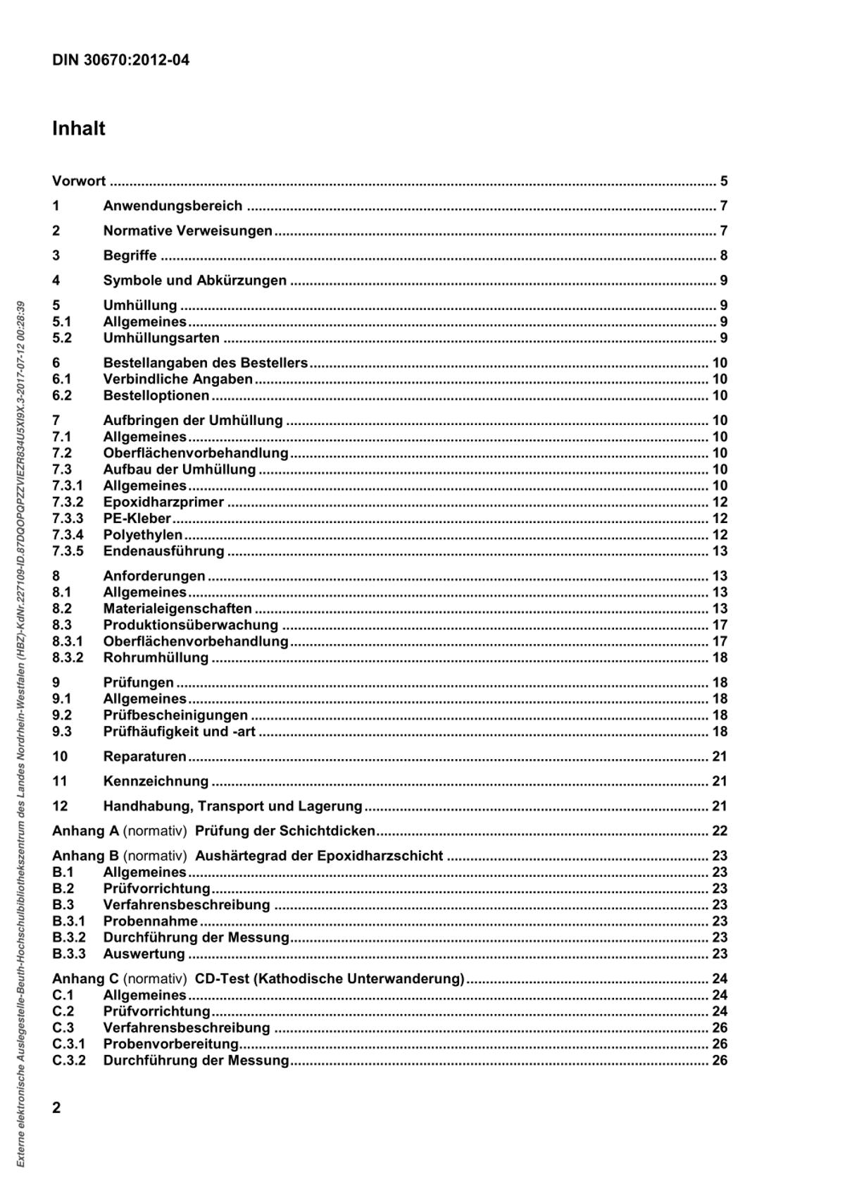 DIN 30670-2012 《钢管和模制件聚乙烯涂层》 - 检测标准【南北潮商城】