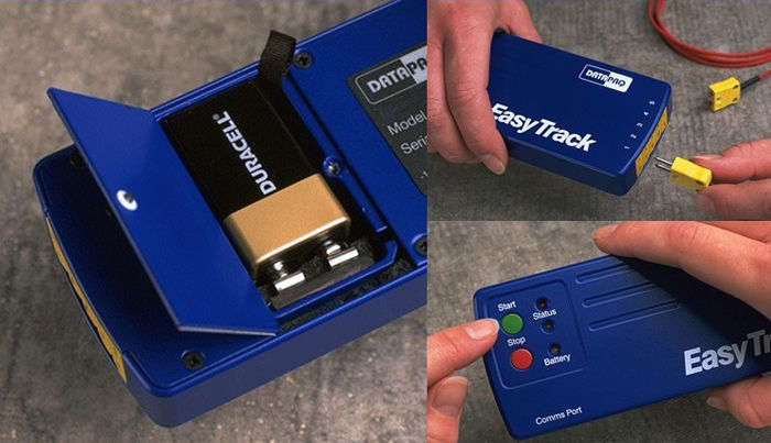 【英国Datapaq EasyTrack2 四通道涂装炉温记录仪 ETE-254-112-2 夹具探头【停产】】南北潮商城