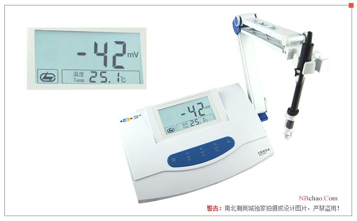 【雷磁 PHS-3C 精密ph计 数显式PH测试仪器 0.01pH 】南北潮商城