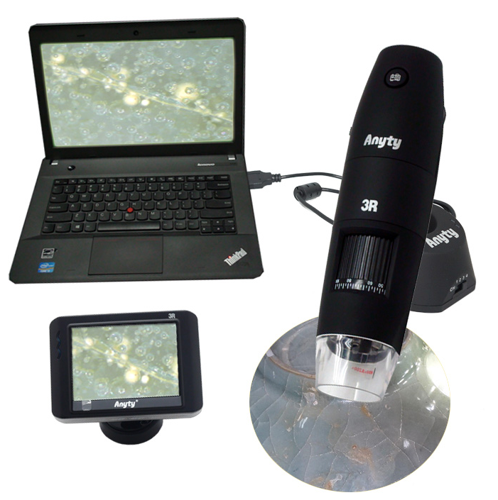 Anyty 3R-WM401PCTV Wireless Video Digital Microscope 200X | NBCHAO